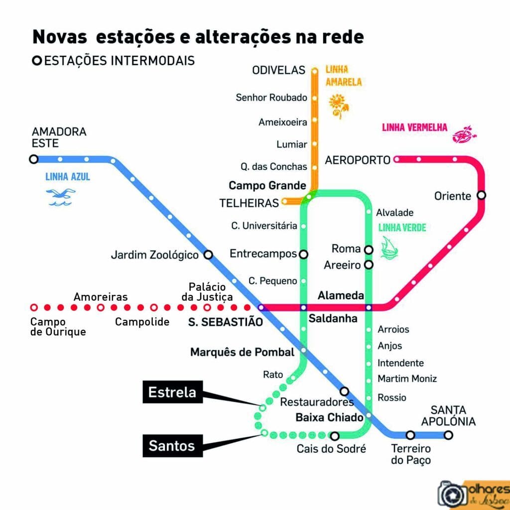 METRO DE ARROIOS ABRIU AO FIM DE 4 ANOS DE OBRA - Olhares de Lisboa